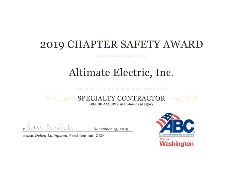 Safety - Altimate Electric Inc.
